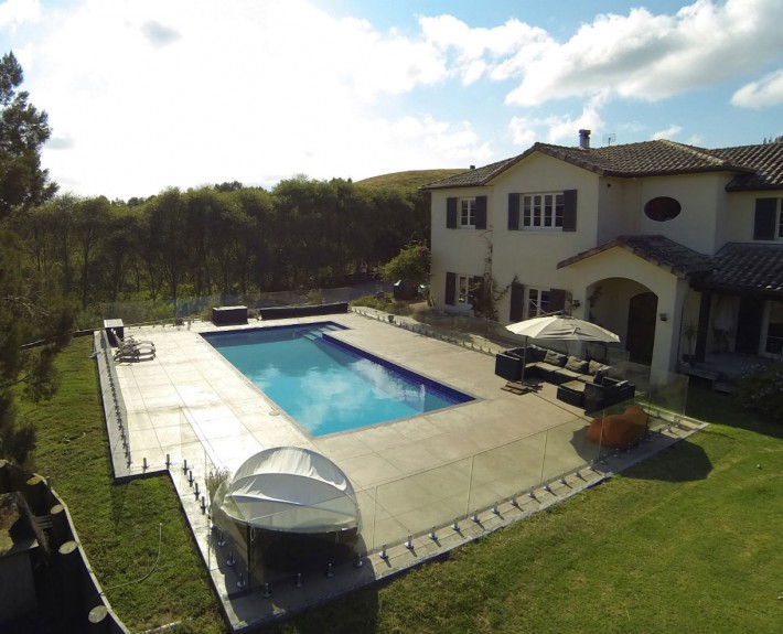 Large Grassmere Swimming Pool - Concrete Pool Systems